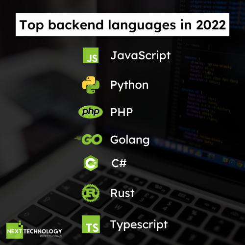 Top 7 Backend Programming Languages in 2022 - Next Technology Professionals Top 7 Backend Programming Languages in 2022 - Next Technology Professionals